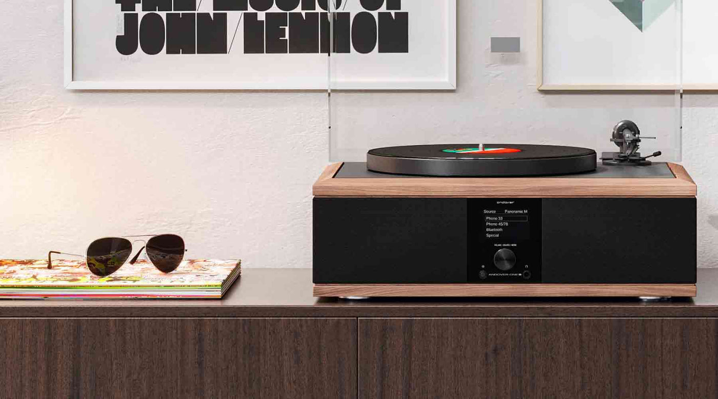 New Andover-One E Turntable Music System - Andover Audio