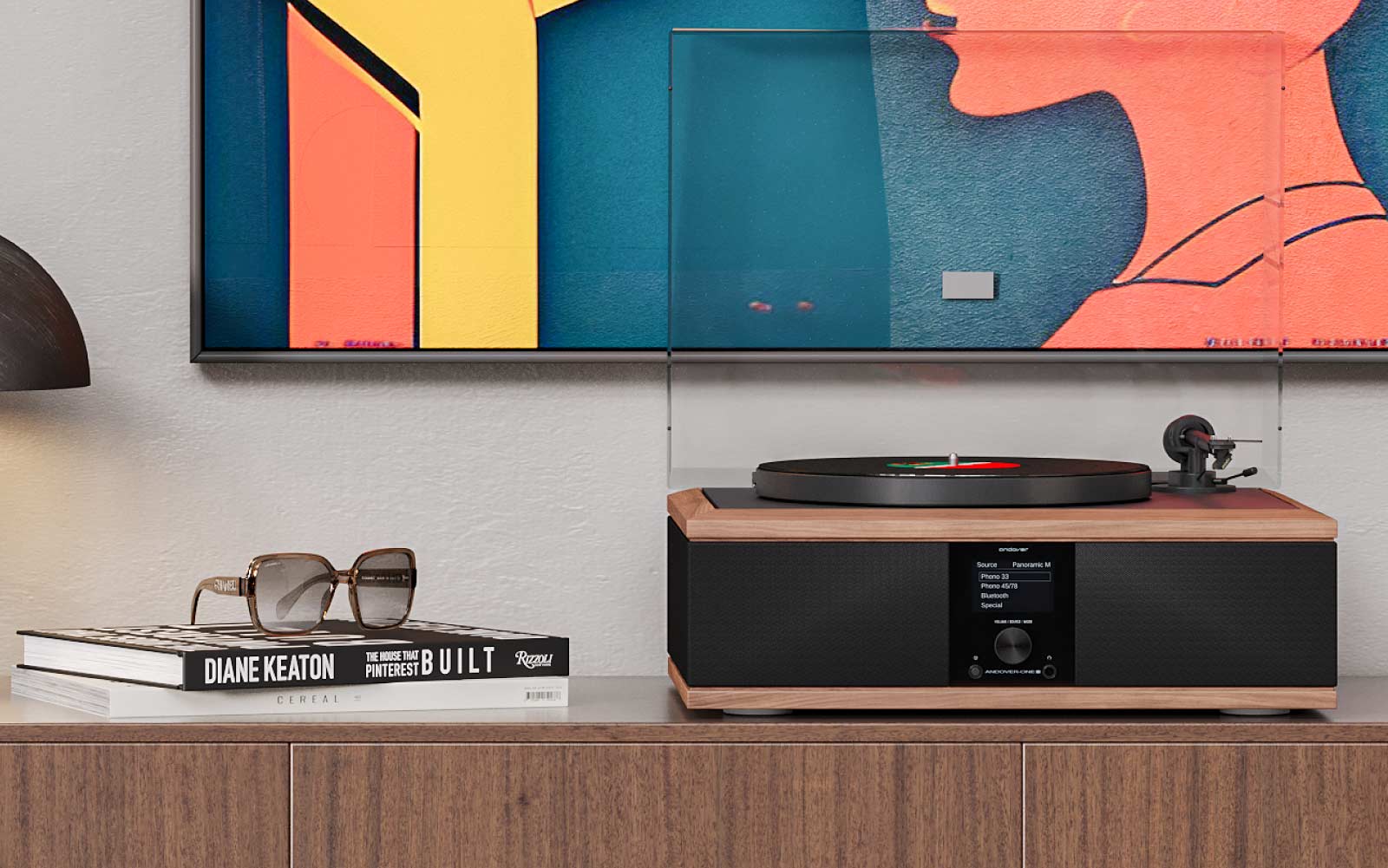 Andover Audio | Andover-One All-in-One Turntable Music System